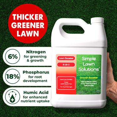 Lawn Booster: Growth Booster 6-18-0 (1 Gallon) | Simple Lawn Solutions