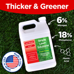 Lawn Booster: Growth Booster 6-18-0 (1 Gallon) | Simple Lawn Solutions