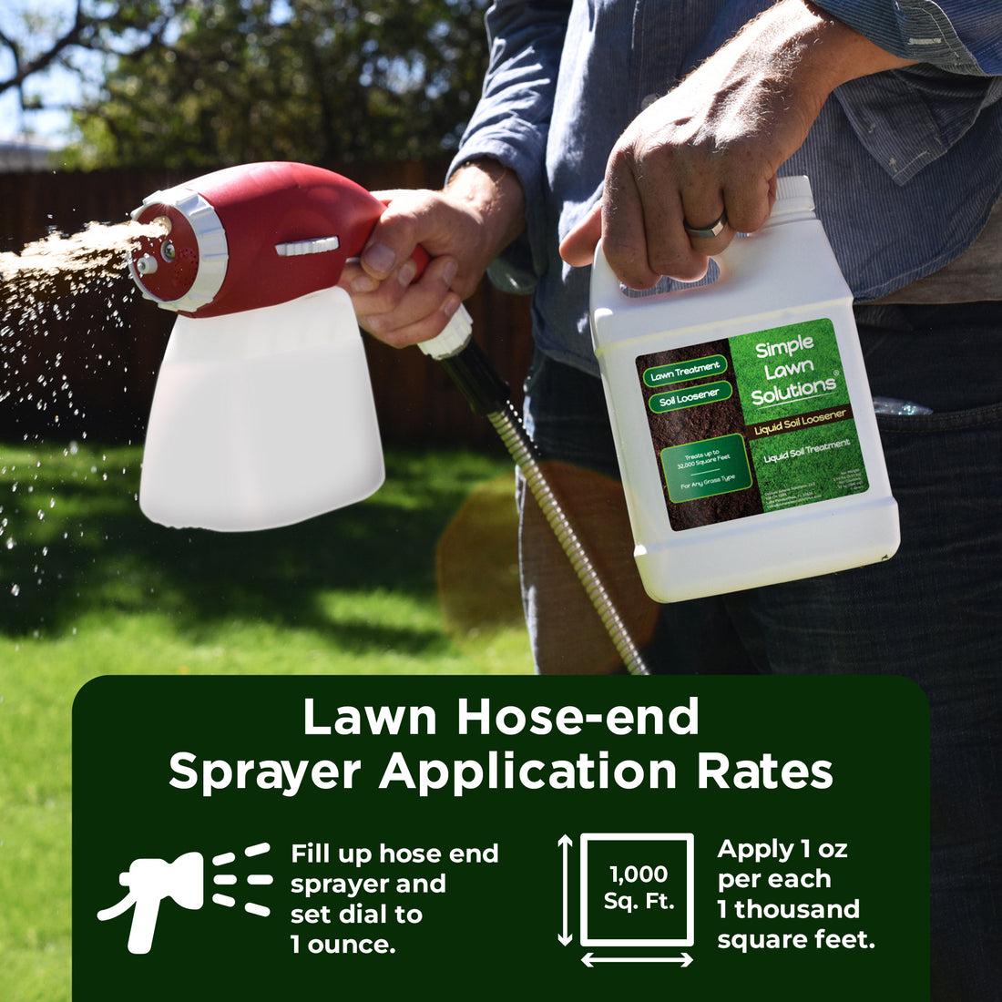 Liquid Soil Loosener (32 ounce) | Simple Lawn Solutions