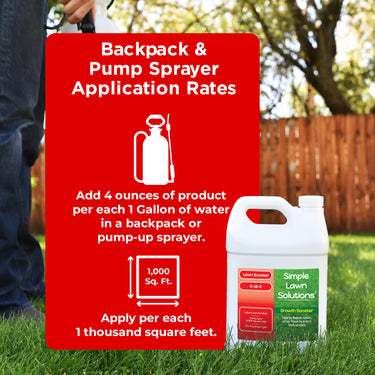 Lawn Booster: Growth Booster 6-18-0 (1 Gallon) | Simple Lawn Solutions