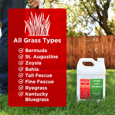 Lawn Booster: Growth Booster 6-18-0 (1 Gallon) | Simple Lawn Solutions