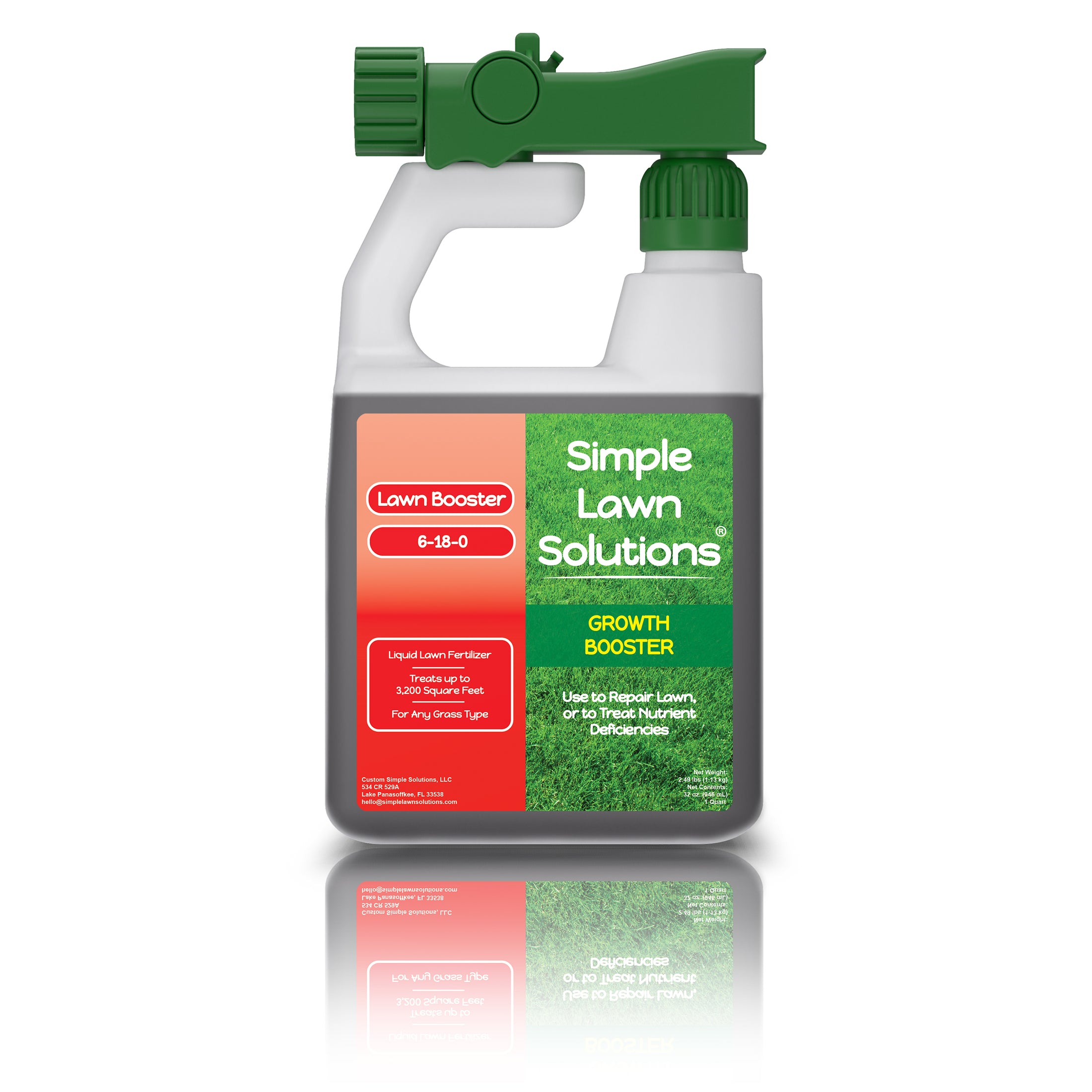 Lawn Booster: Extreme Growth Booster (32 ounce) Simple Lawn Solutions