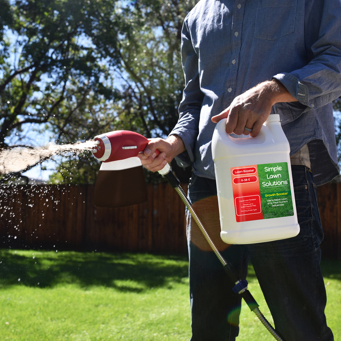 Lawn Booster: Growth Booster 6-18-0 (1 Gallon) | Simple Lawn Solutions